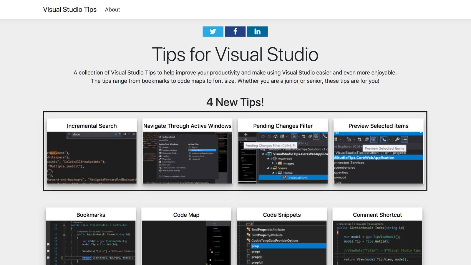 VisualStudioTips.co.uk - BuiltWithDot.Net